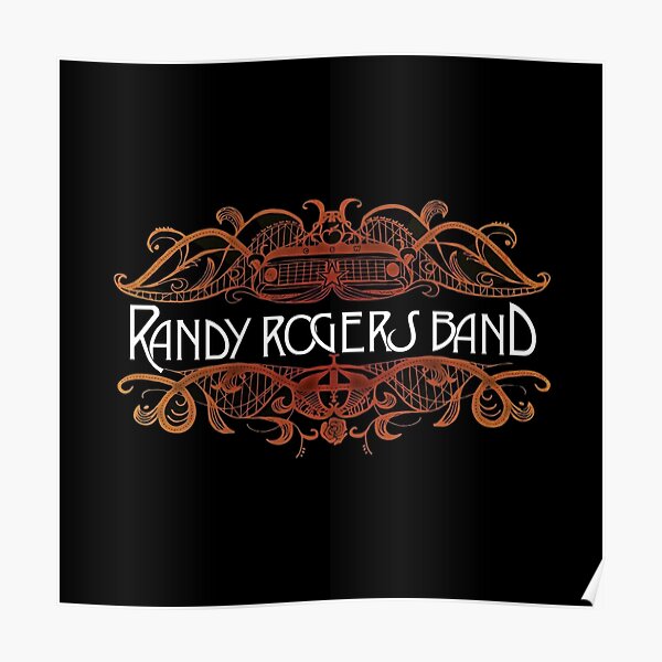 Póster «Logotipo de Randy Rogers Band» de rajaopank07 | Redbubble