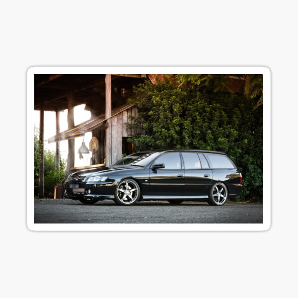 "Brett Ogden's Holden VY SS Commodore Wagon" Sticker for Sale by ...