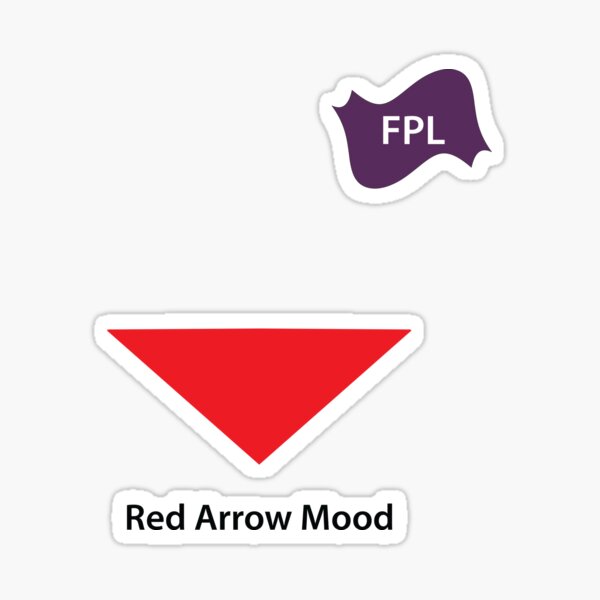 "Get Ready for 21/22 Fpl Season! - Fantasy Red Arrow" Sticker for Sale ...