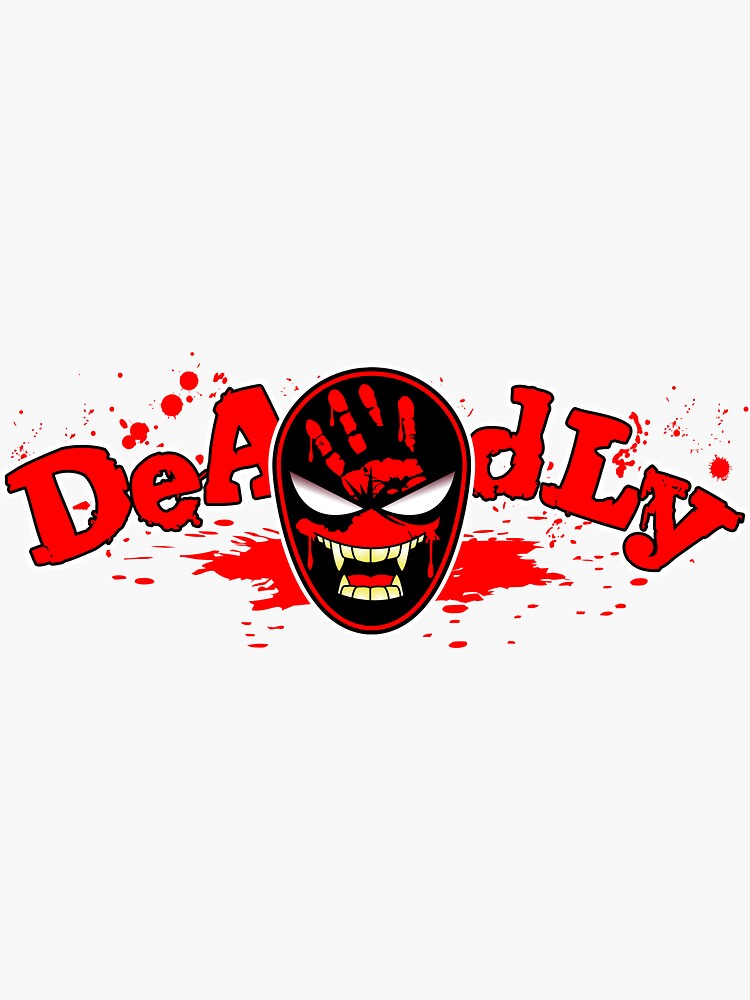 "DeAdLy Logo Stand-Alone - Twitch - DeAdLysWorld" Sticker for Sale by ...