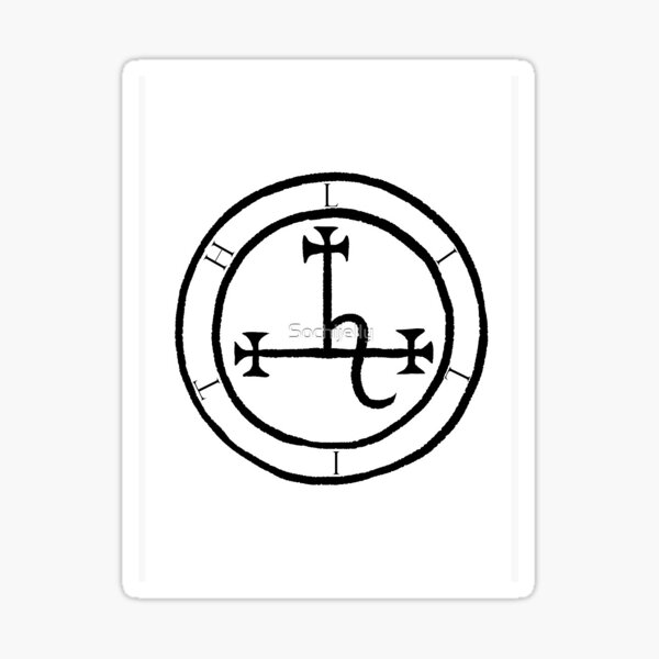 Lilith Sex And Power Sigil Sticker For Sale By Powergoddesses Redbubble