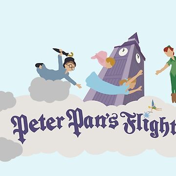 Disney Peter Pan Flying Clipart