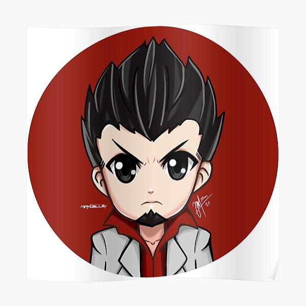 "Dojima Dragon" Poster by maxibillity | Redbubble