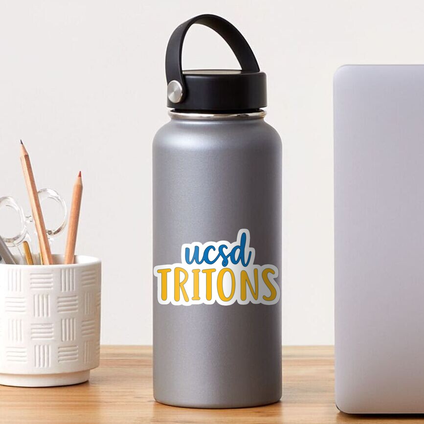 "UCSD Tritons" Sticker by dnw946 | Redbubble
