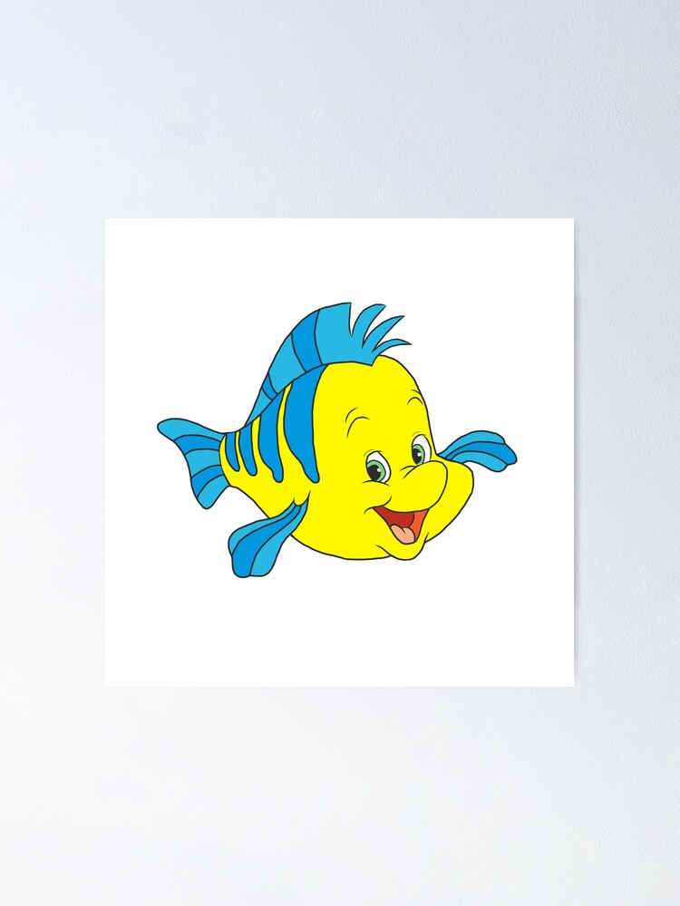 "Flounder" Poster by hannahthhh | Redbubble