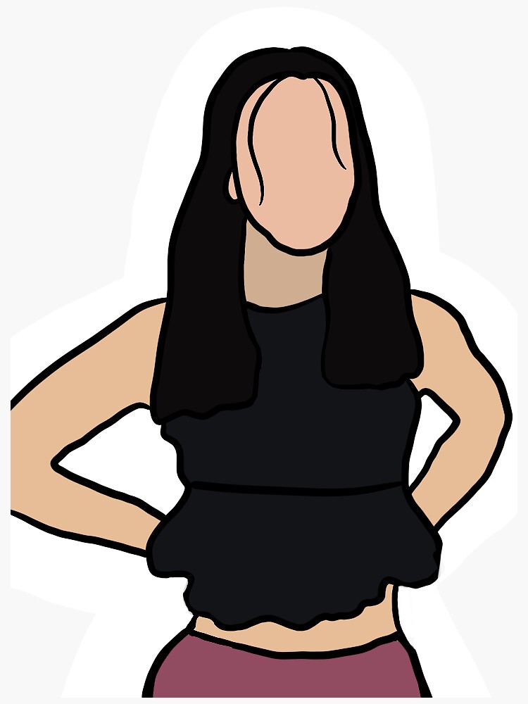 "Charli D'amelio sassy stance" Sticker for Sale by emilyka | Redbubble