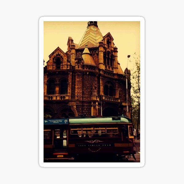 "Heritage Buildings " Sticker by Casey-Designs | Redbubble