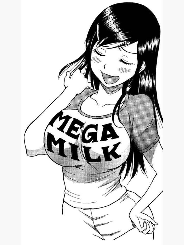 Sticker « Mega Milk », par ahlaissuffering | Redbubble