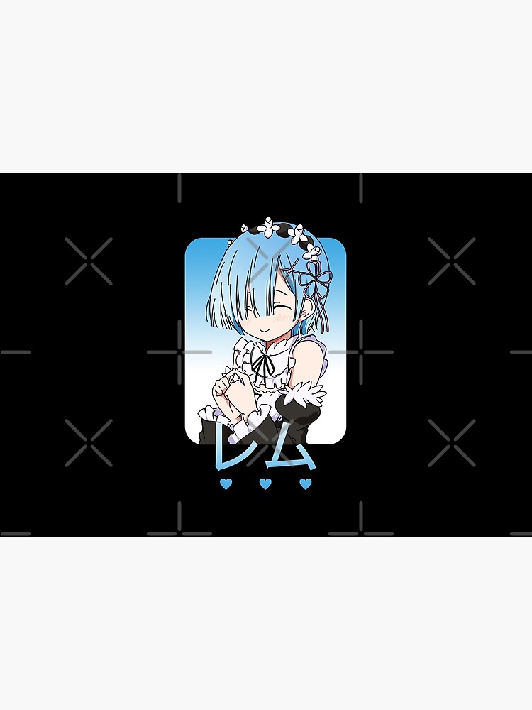 "Re_Zero Rem" Mask by otakuchaneru | Redbubble