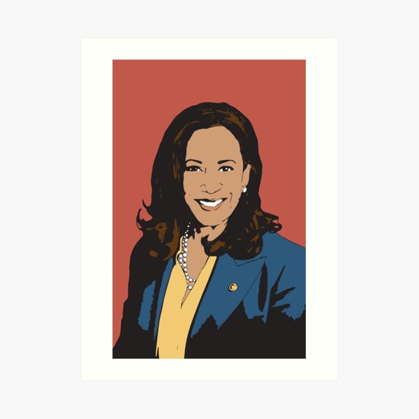 "Kamala Harris Madam Vice President" Art Print for Sale by candhdesigns ...
