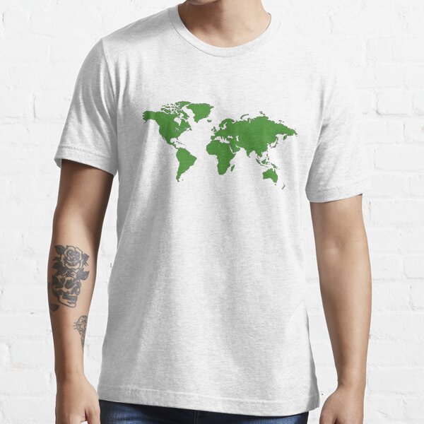 "The World Map" T-shirt for Sale by thesamba | Redbubble | the world t ...