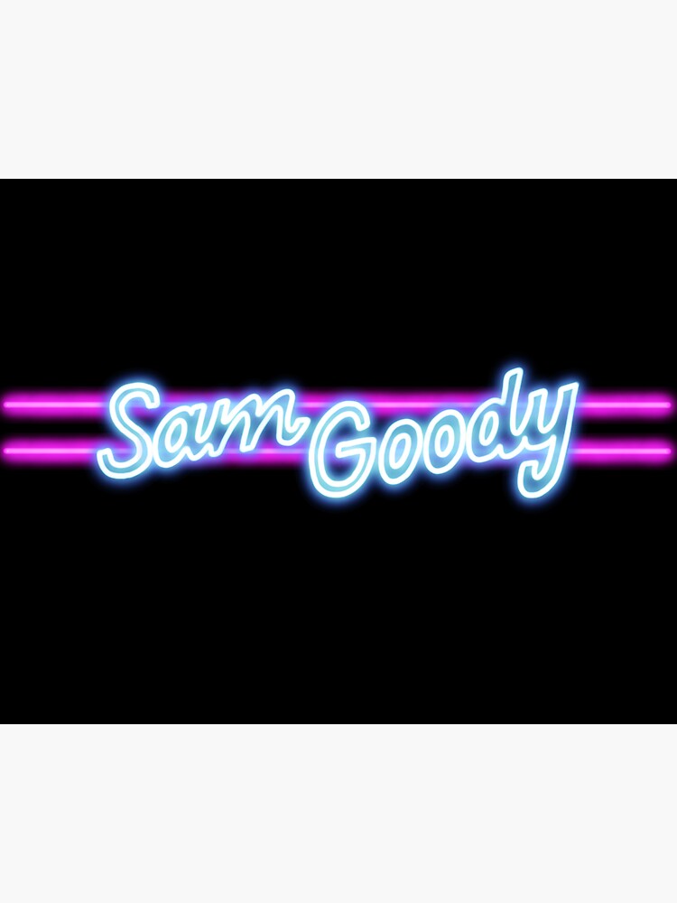 "Sam Goody" Sticker for Sale by Leevie | Redbubble