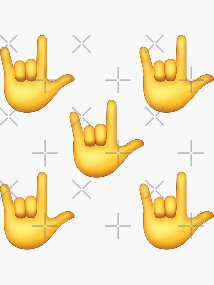 " ILY (Emoji Pack)" Sticker for Sale by yawnni | Redbubble