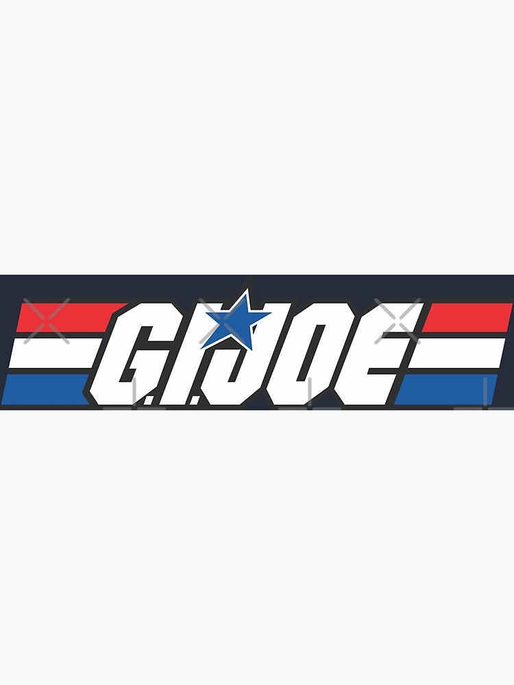 "Gi Joe Logo Design" Poster by aliberalino | Redbubble