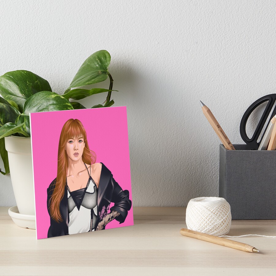 "Lisa Vector Fanart" Art Board Print for Sale by sarah-rejinah | Redbubble
