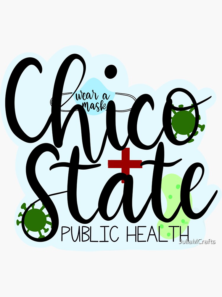 "Chico State Public Health Major" Sticker for Sale by JuliaMCrafts ...