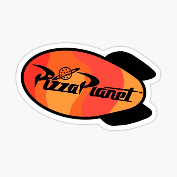 "Pizza Planet" Sticker for Sale by greenhouse1244 | Redbubble