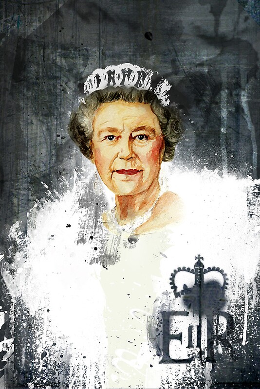 Queen Elizabeth Ii: Framed Prints | Redbubble