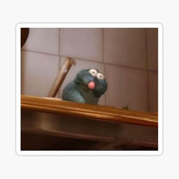 "No bueno, Ratatouille " Sticker for Sale by BonBonsThoughts | Redbubble