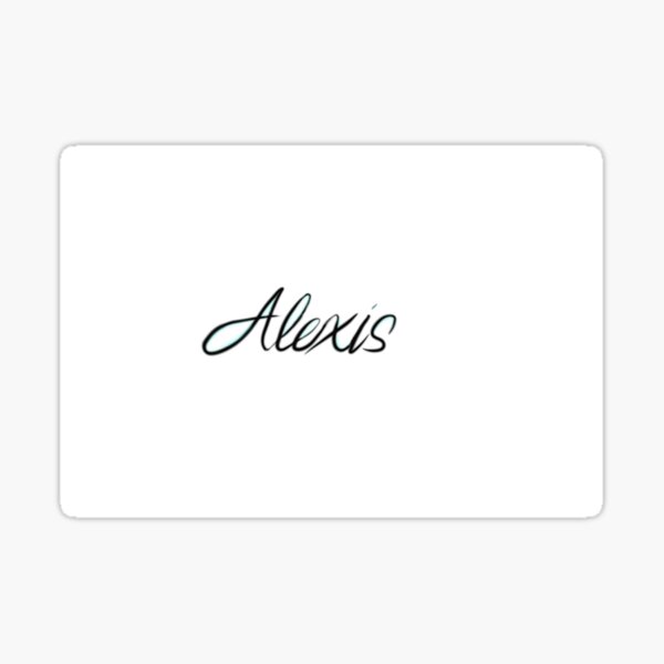 Alexis Calligraphy Gifts & Merchandise | Redbubble