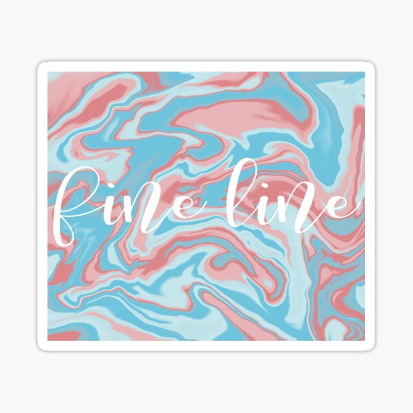 "fine line color scheme" Sticker by jennyvmulvey | Redbubble