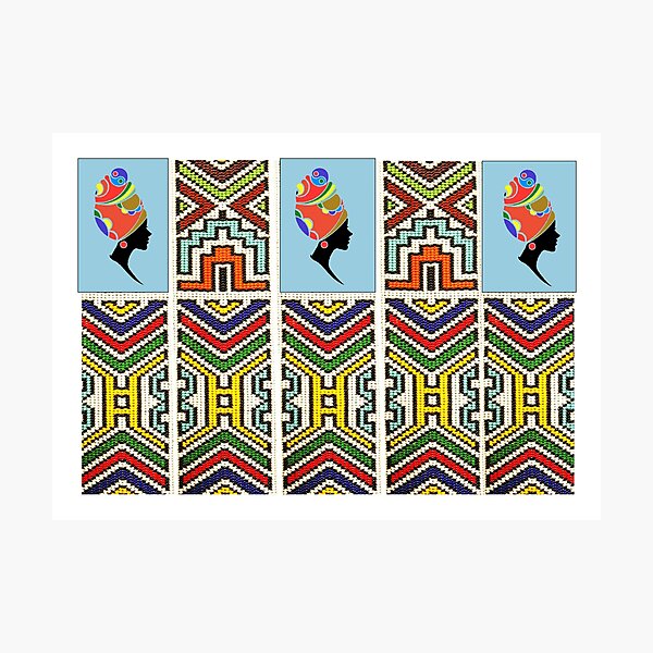 Ndebele Photographic Prints | Redbubble