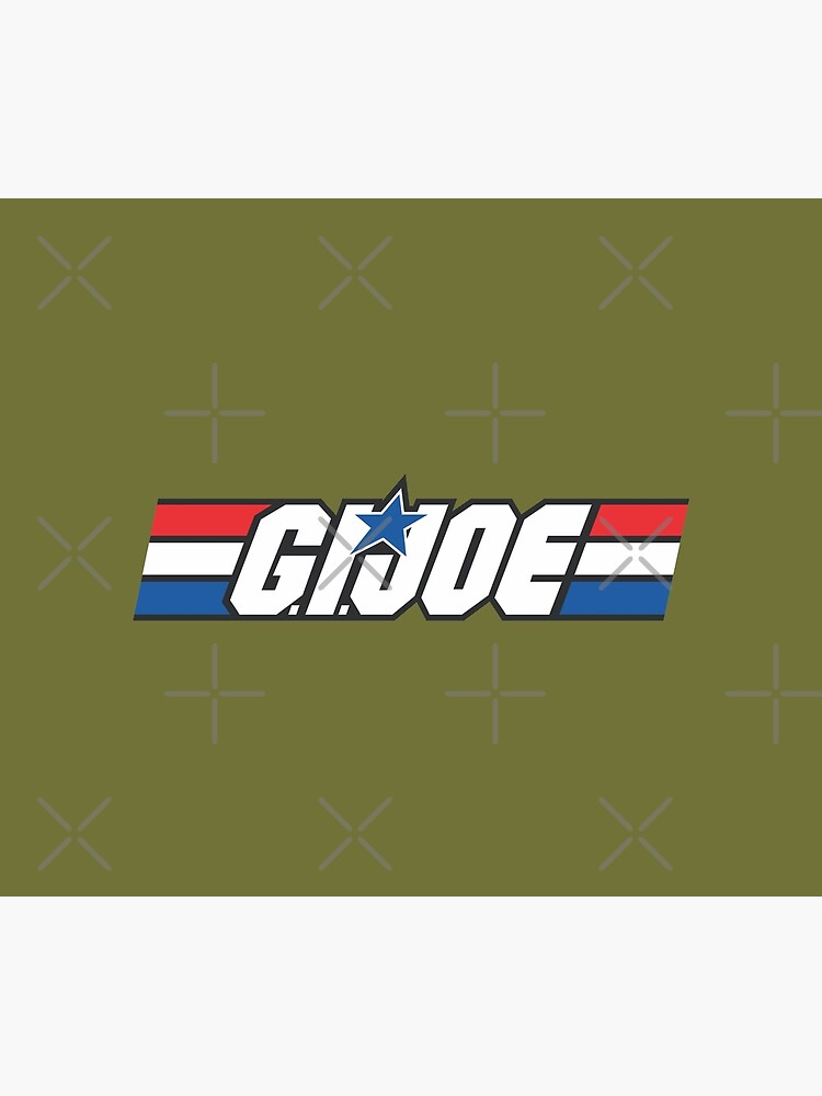 "Gi Joe Logo Artwork" Throw Blanket for Sale by aliberalino | Redbubble