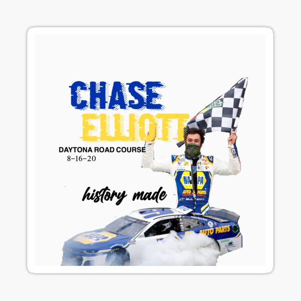 "Chase Elliott Daytona Road Course Win" Sticker for Sale by ...