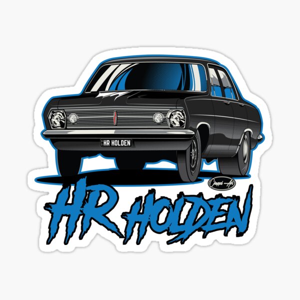 "HR HOLDEN" Sticker by choppd-art | Redbubble