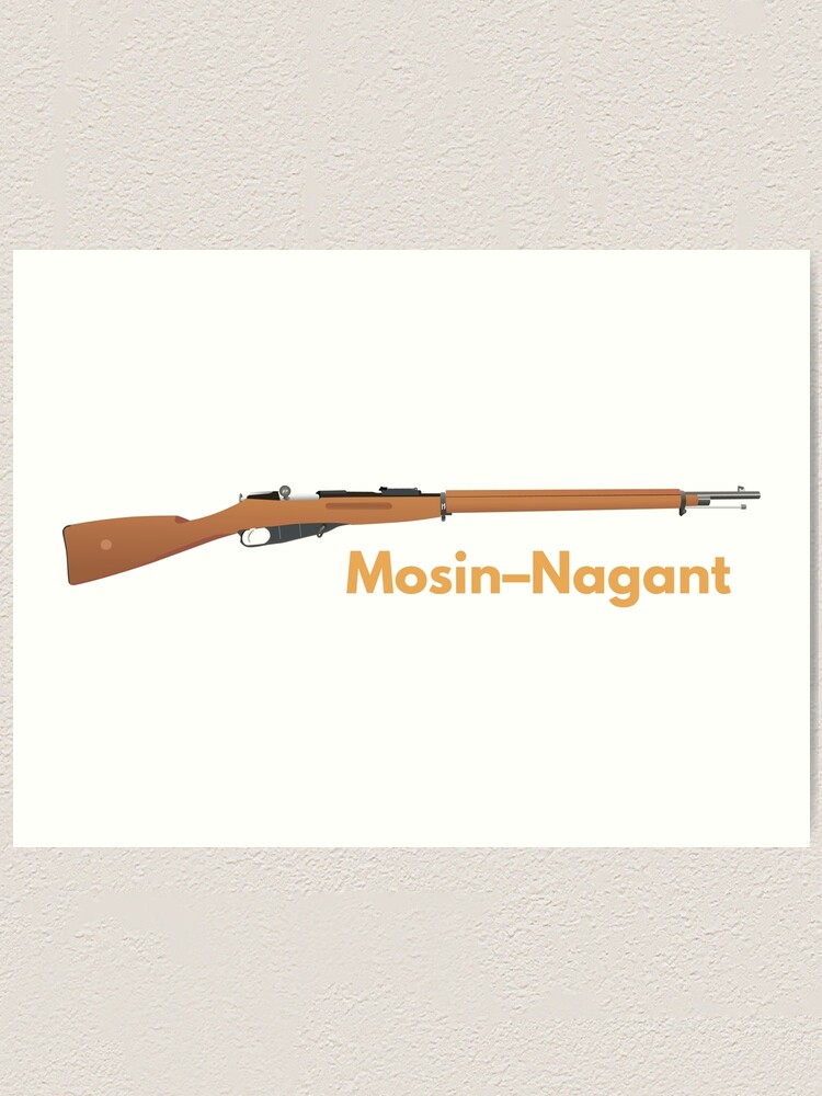 "Mosin-Nagant Rifle" Art Print by NorseTech | Redbubble
