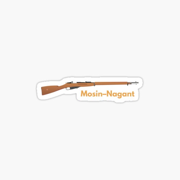 "Mosin-Nagant Rifle" Sticker by NorseTech | Redbubble