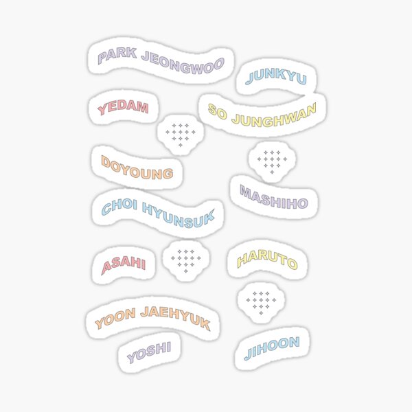 "Treasure Stickers" Sticker for Sale by nanaminhae | Redbubble