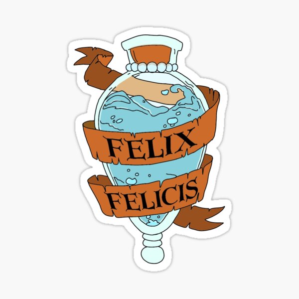 "Liquid luck" Sticker by Akruthi | Redbubble