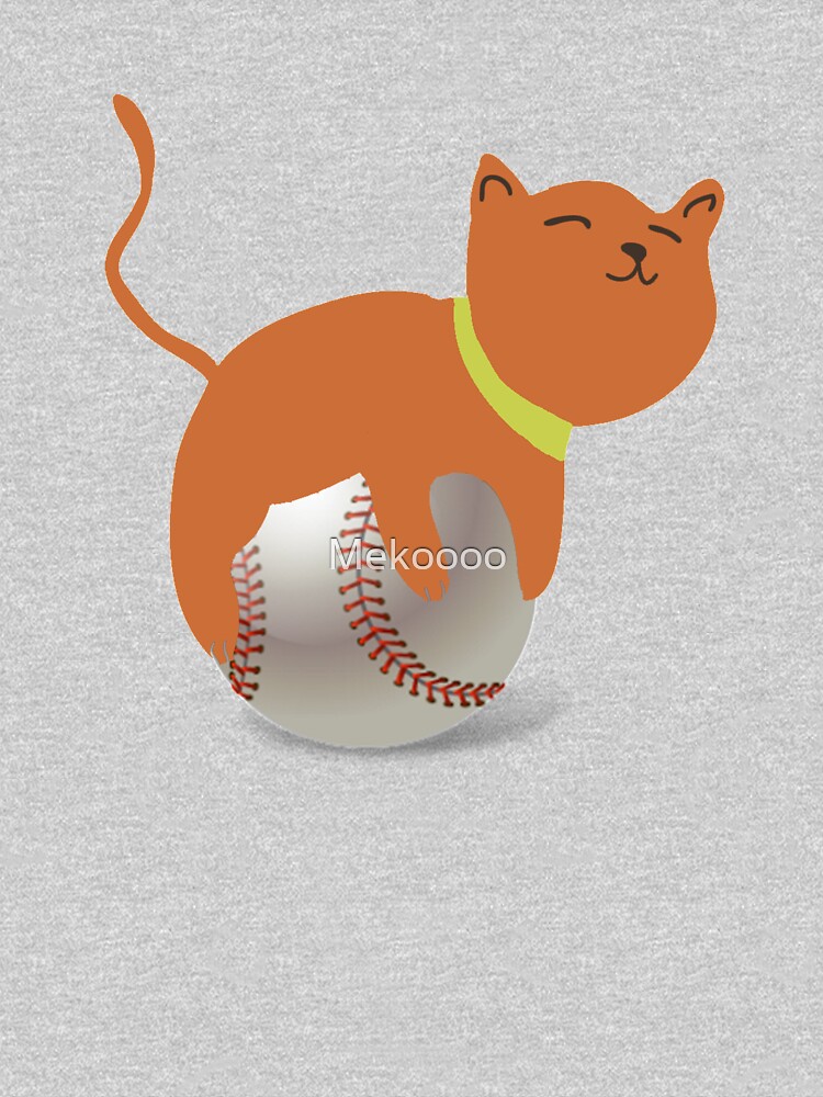 "Cat Baseball , Cat Lover , Baseball" Essential T-Shirt for Sale by ...