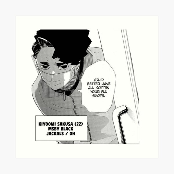 Kiyoomi Sakusa Art Prints | Redbubble