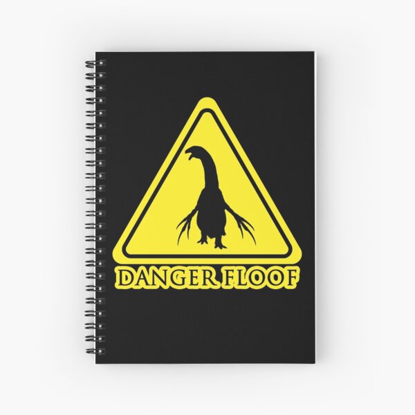 "Therizinosaurus "Danger Floof"" Spiral Notebook by leviadraconia ...