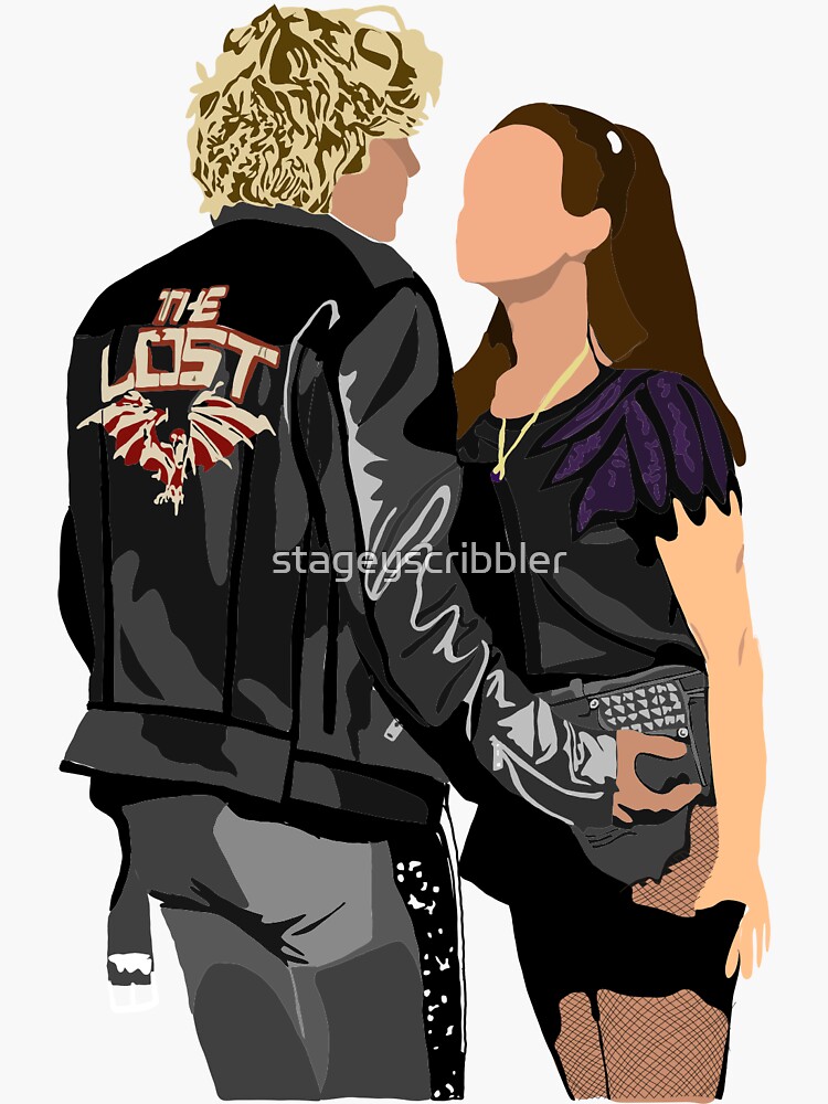 "Strat and Raven" Sticker for Sale by stageyscribbler | Redbubble
