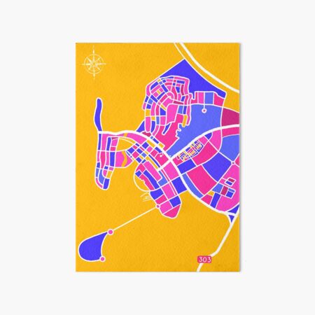 "Artistic map of KAUST, King Abdullah University of Science and ...