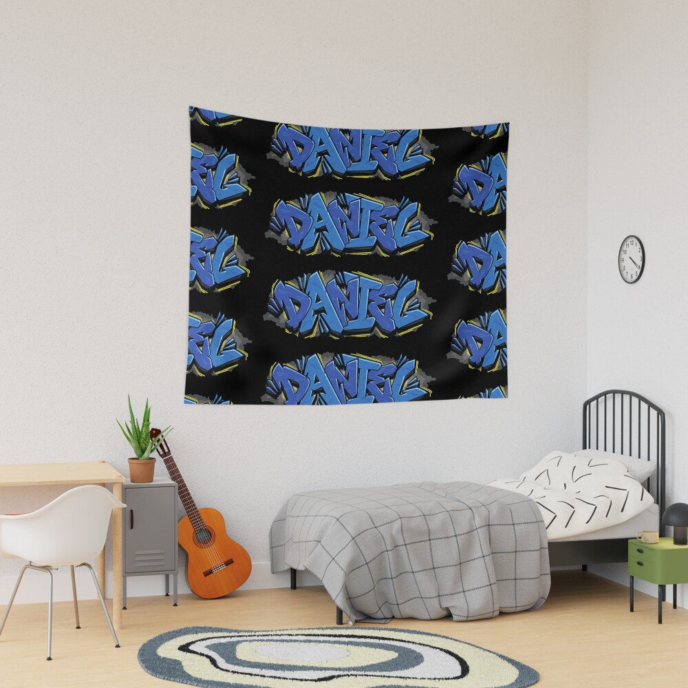 "Daniel Graffiti Name" Art Board Print for Sale by NameGraffiti | Redbubble
