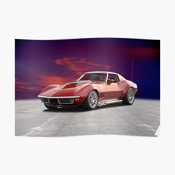 "C3 Corvette Stingray" Poster by DaveKoontz | Redbubble