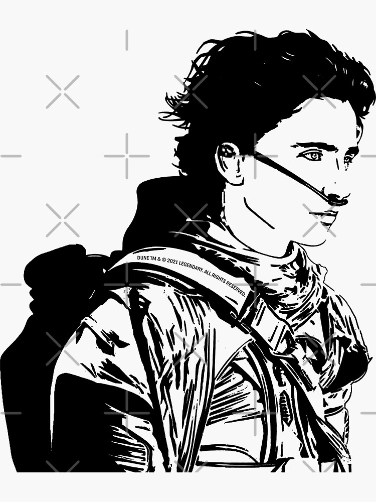 "Paul Atreides - Dune 2020" Sticker by ValentinaHramov | Redbubble
