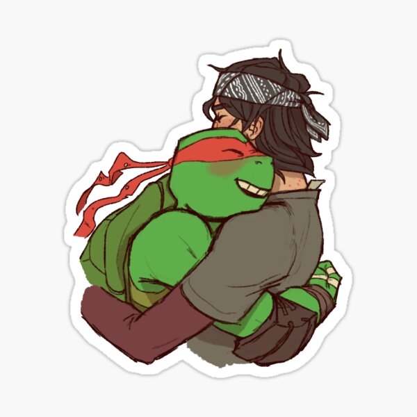 Pegatina «Raph y Casey - TMNT» de WinterHeath | Redbubble
