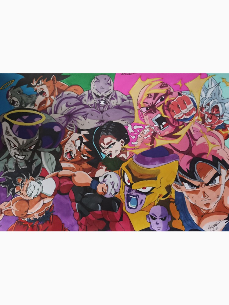 "DB Super Collage" T-shirt for Sale by BadmanArt85 | Redbubble | dbs t ...