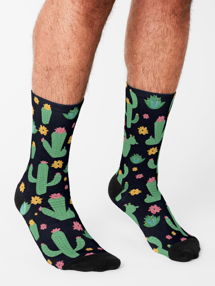 "Flowering Cactus and Succulant " Socks for Sale by madtoyman | Redbubble