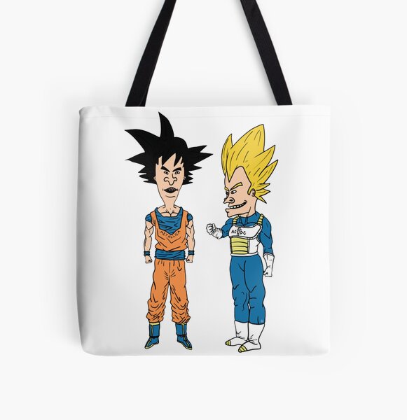"Beavis And Butthead x Dragon Ball Vegeta" Tote Bag by sabrinaelopeza ...