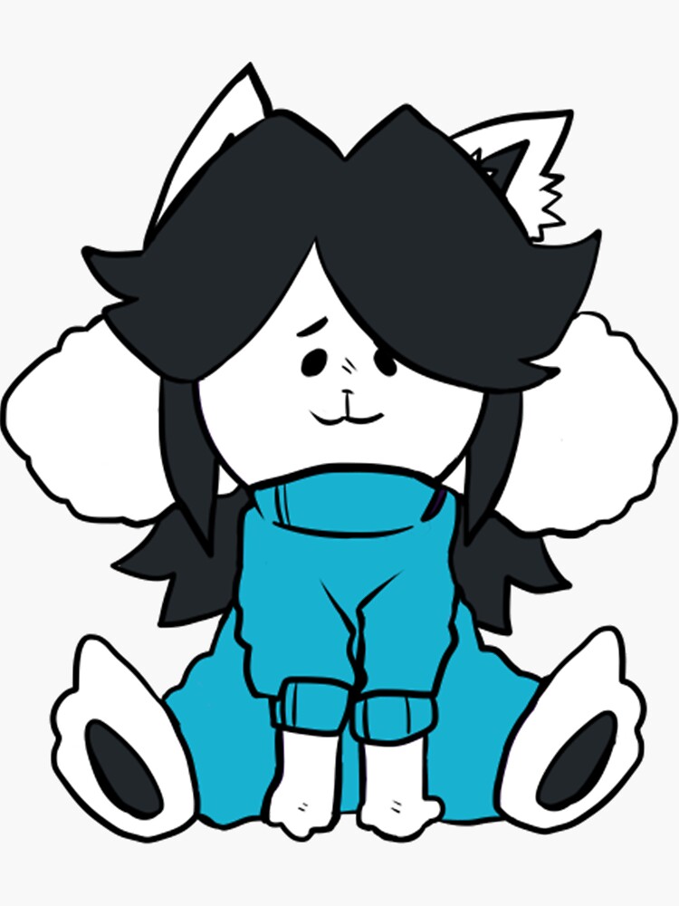 Pegatina «Bob Temmie Undertale» de IsileliRoggepii | Redbubble