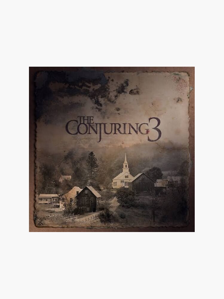 "the conjuring 3" Sticker by GUISA | Redbubble