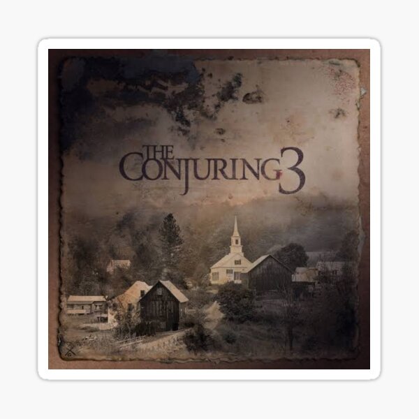 "the conjuring 3" Sticker by GUISA | Redbubble