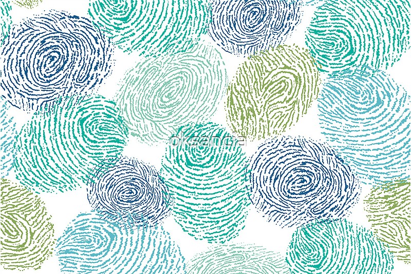"Fingerprints pattern" by oksancia | Redbubble