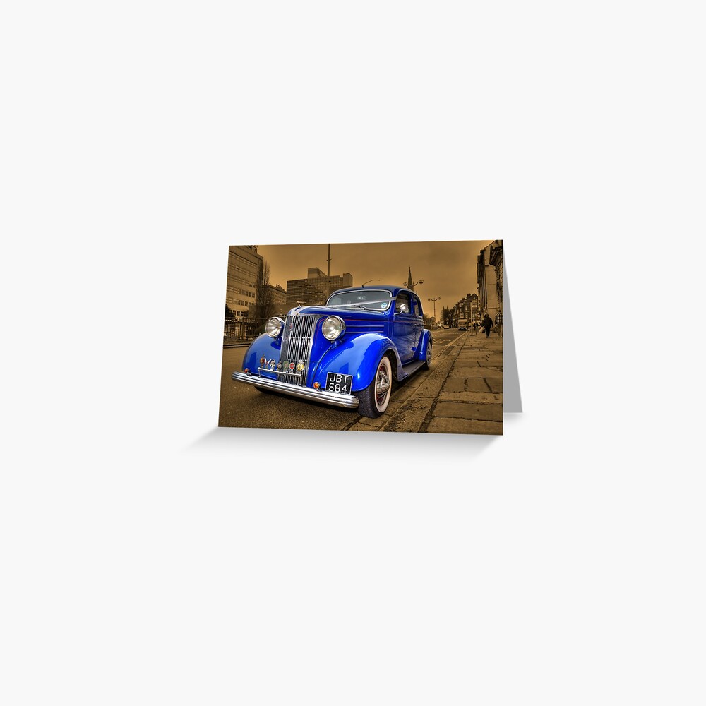 "The Ford Popular" Greeting Card for Sale by hawkie | Redbubble